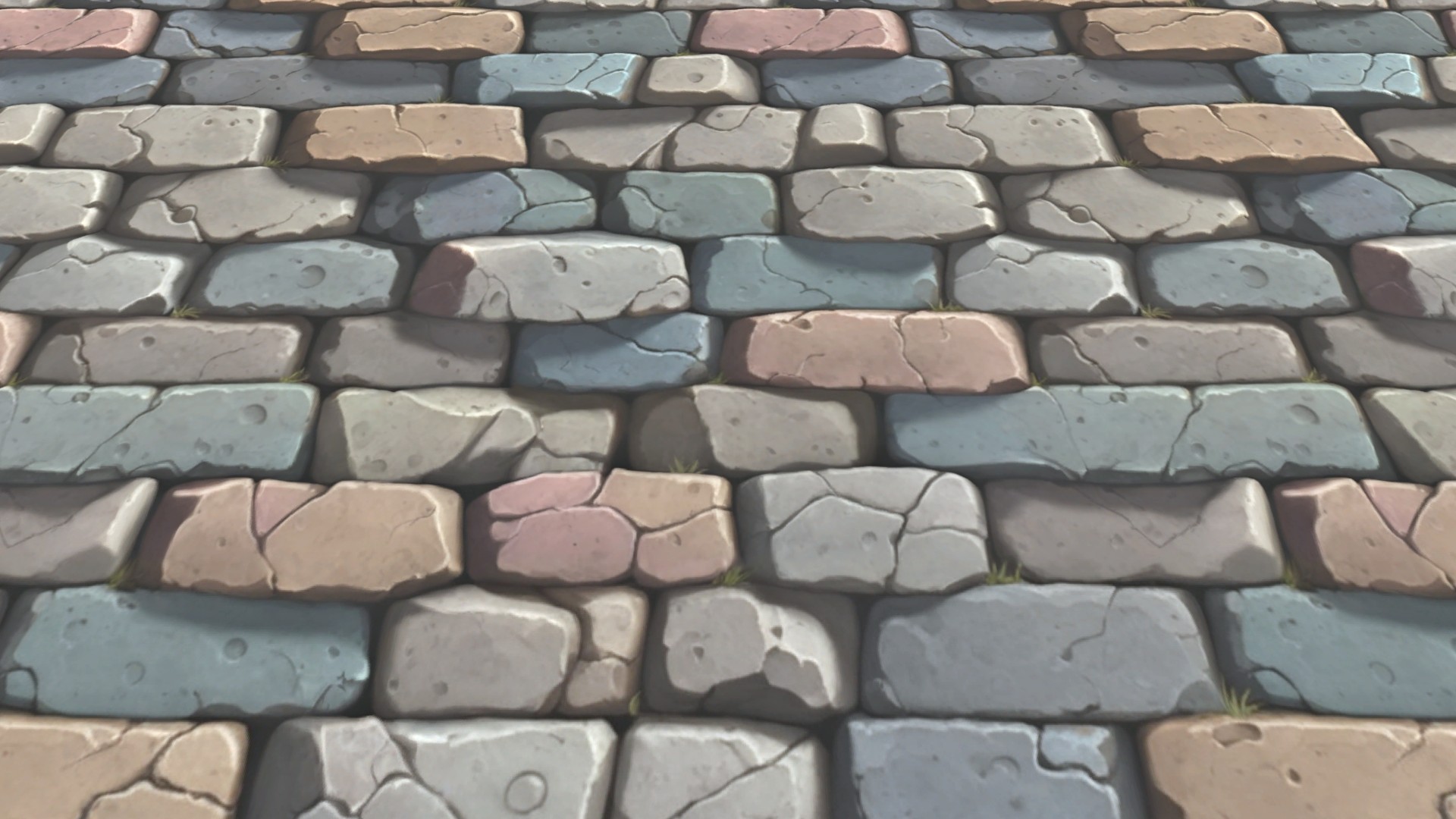 Stylized Textures – Vol 207 – Bricks by oleekconder