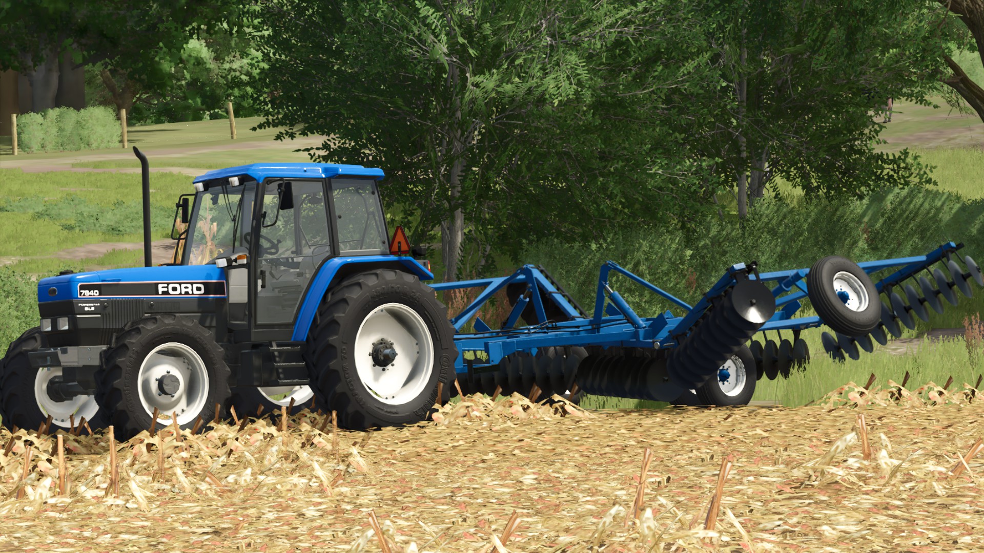 FS25 Ford 230 Disc by Outpost Dairy