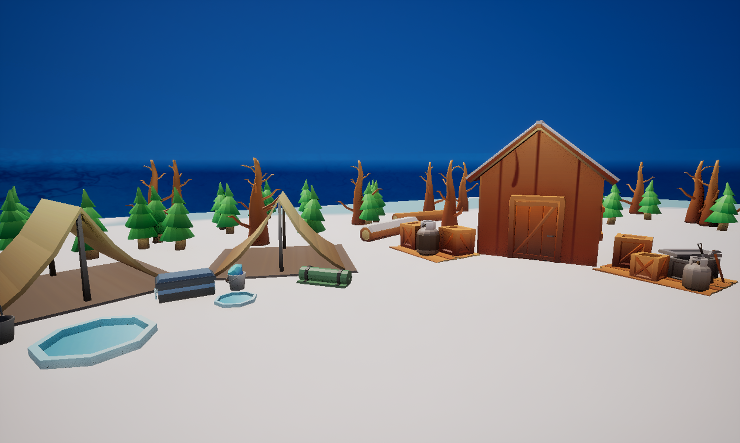Outdoor Winter asset pack by benaldju