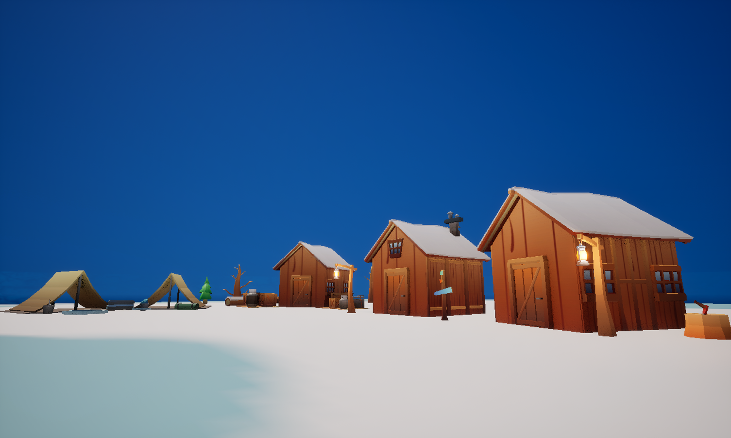 Outdoor Winter asset pack by benaldju
