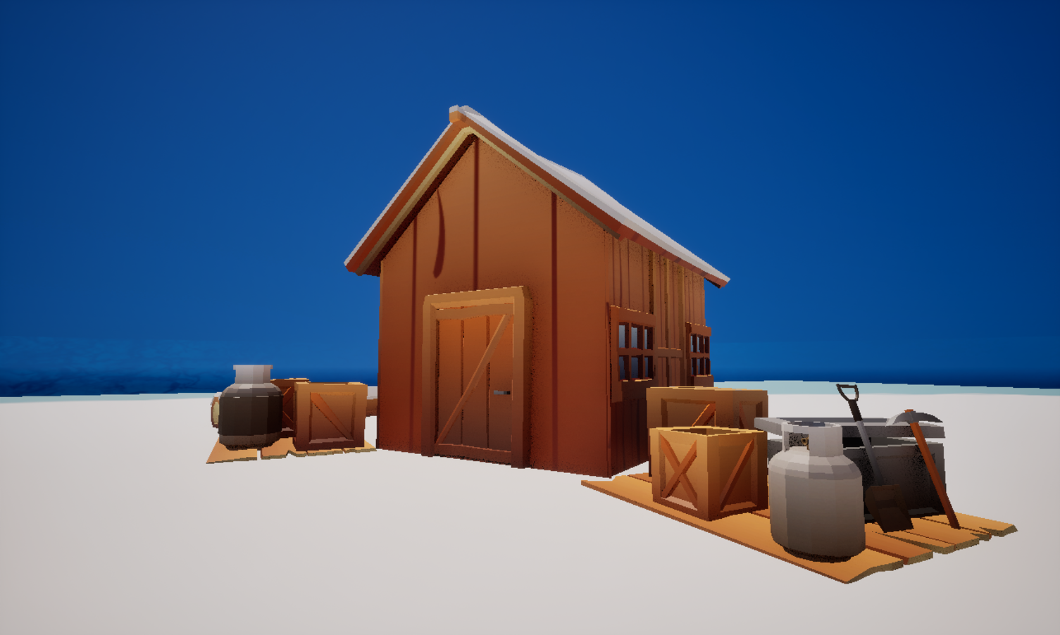 Outdoor Winter asset pack by benaldju