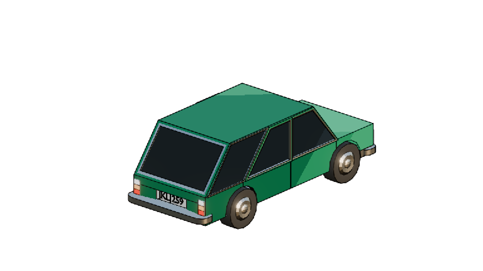 2D Pixel Art Car Sprite sheet by GWAKAMOLI