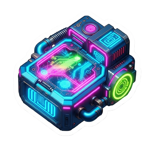 Cyberpunk Stickers Collection by NeuroVibe Studios
