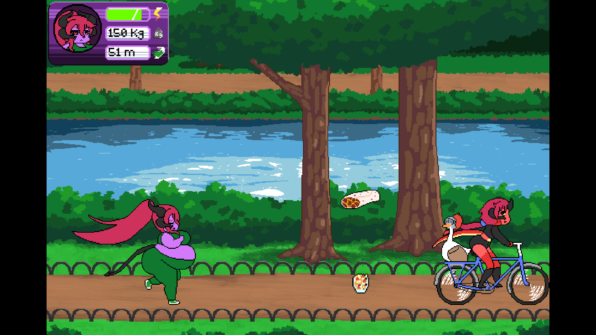 Fatty Runner by Knight Goose