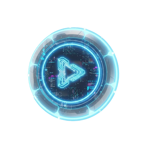 Cyberpunk Neon Buttons Collection by NeuroVibe Studios