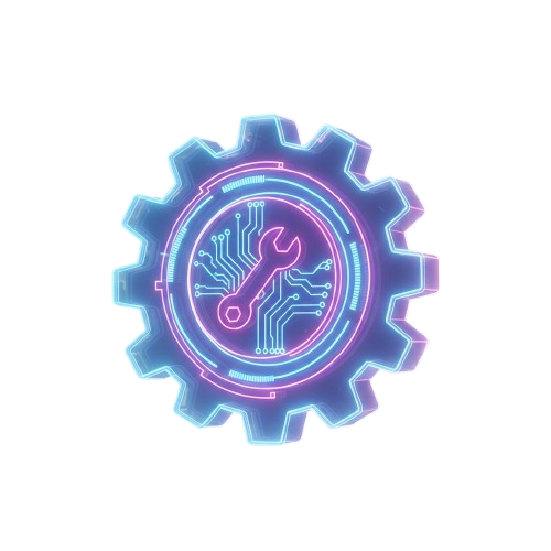 Cyberpunk Holographic Icons Collection by NeuroVibe Studios