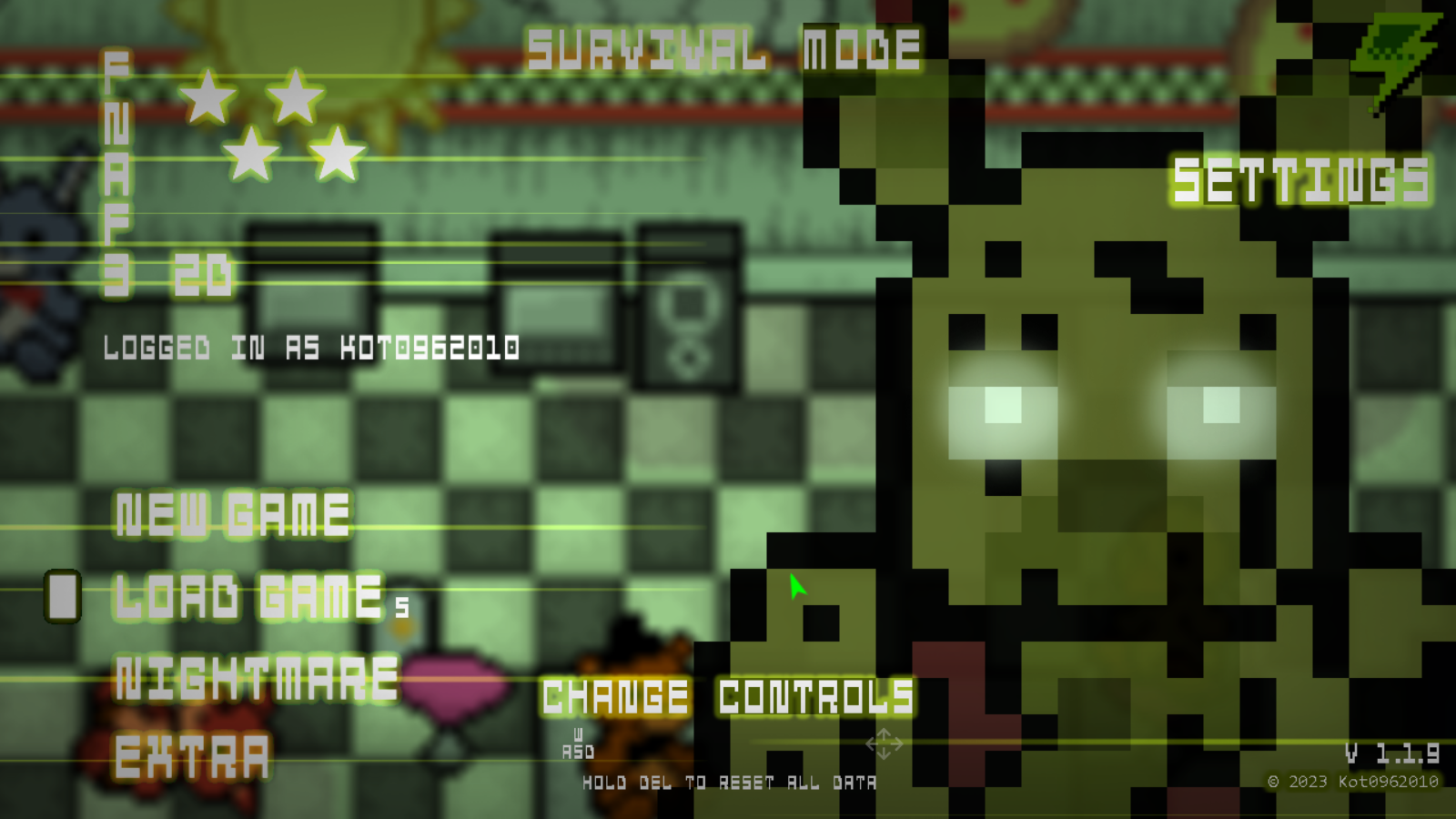 v1.1.9 Rework - Five Nights at Freddy's 3 2D by Kot0962010