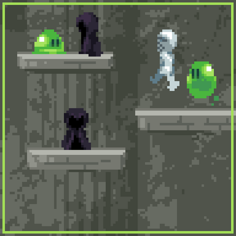 Pixel Art Player Sprites 2 by Polar_34