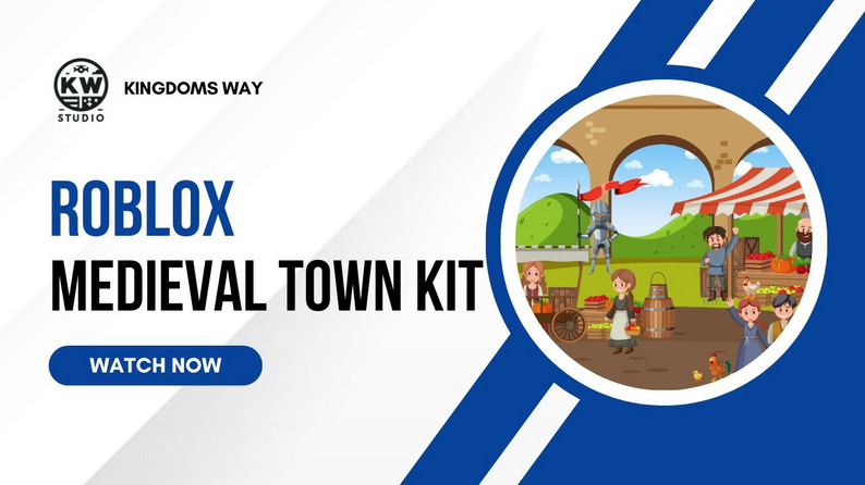 Roblox Medieval Town Kit – Build Authentic Villages & Historical Maps ...