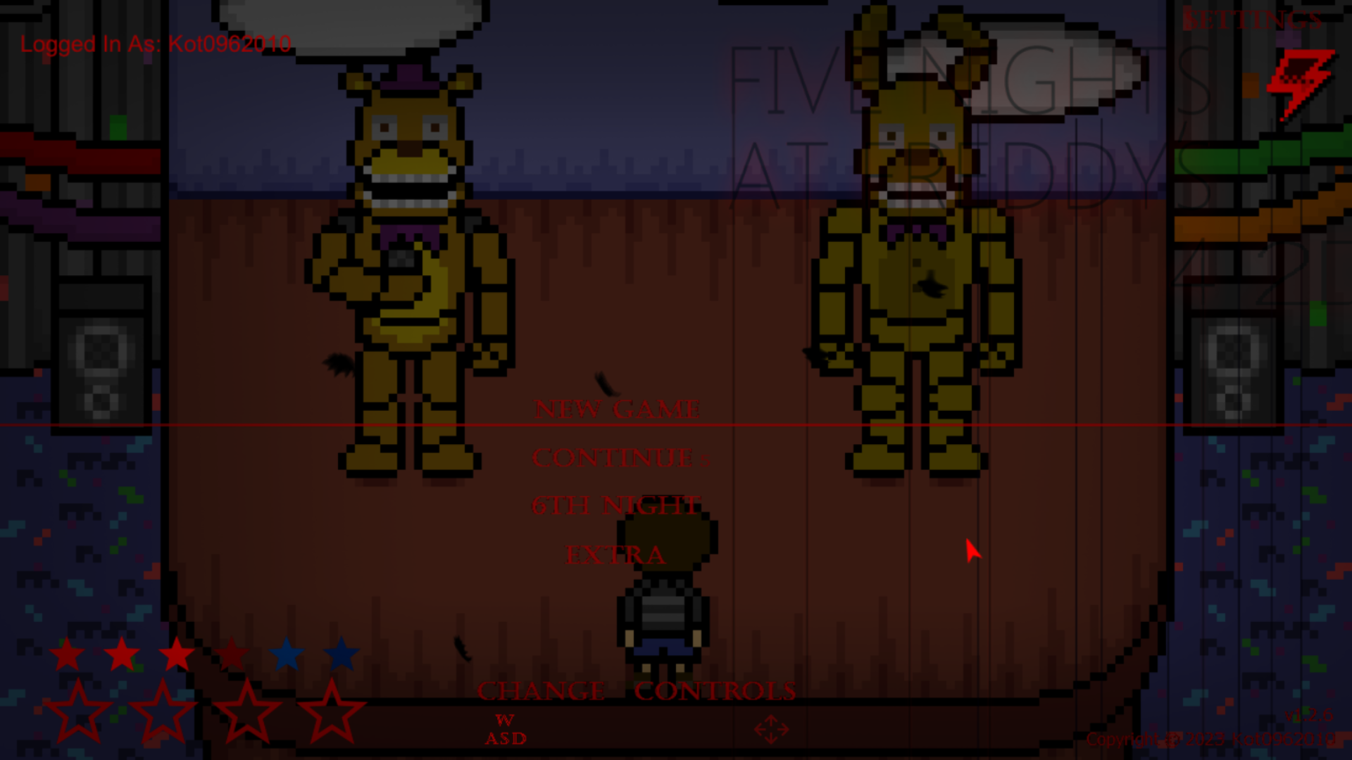 Five Nights at Freddy's 4 2D by Kot0962010