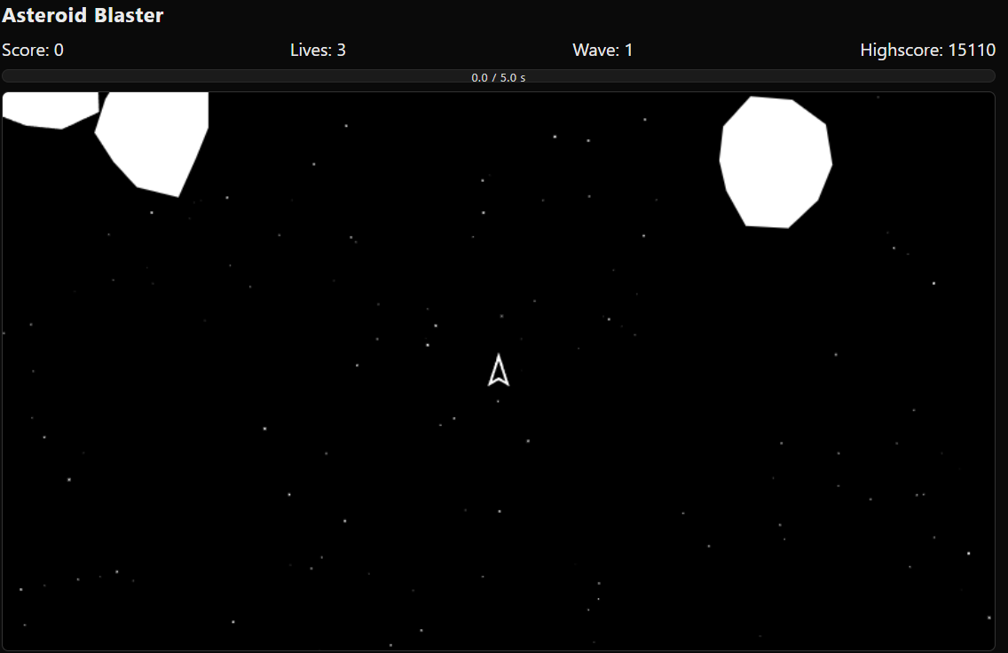 Asteroid Blaster by Spengagames