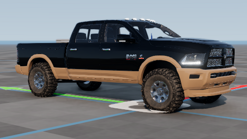 BeamNG - 2012 Dodge Ram 2500/3500 by TooBad46