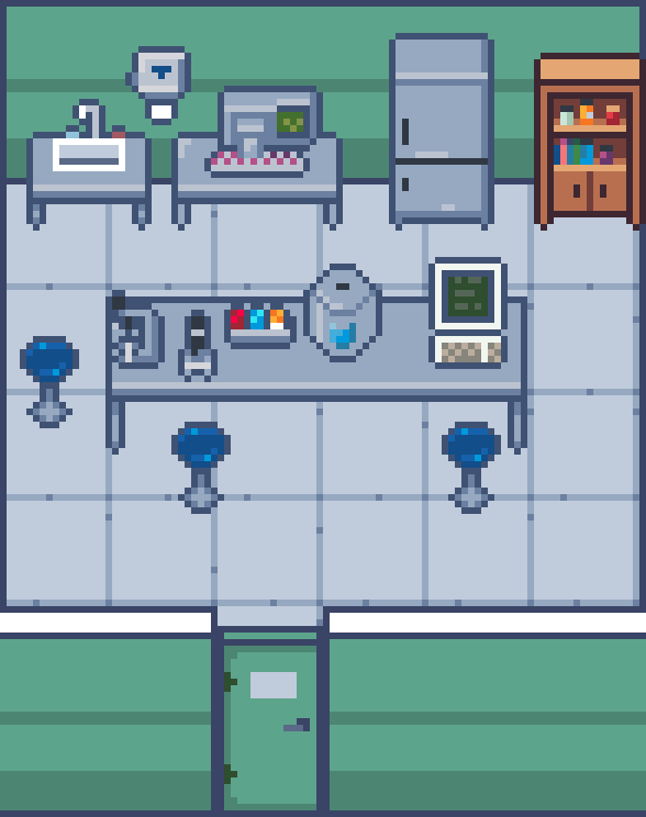 Top Down Hospital - Top-Down Hospital Pixel Pack [Free] by Soppycraft