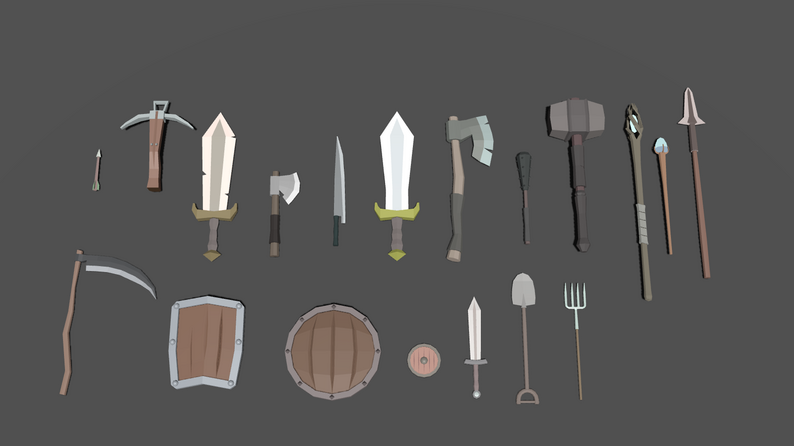 Fantasy Pawn Shape Character Pack v2 by TheRulerMeasure