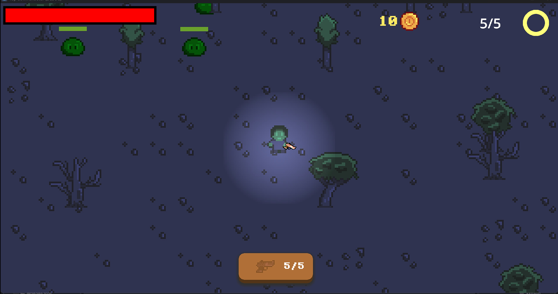 Simple shooting game by MessyCoder