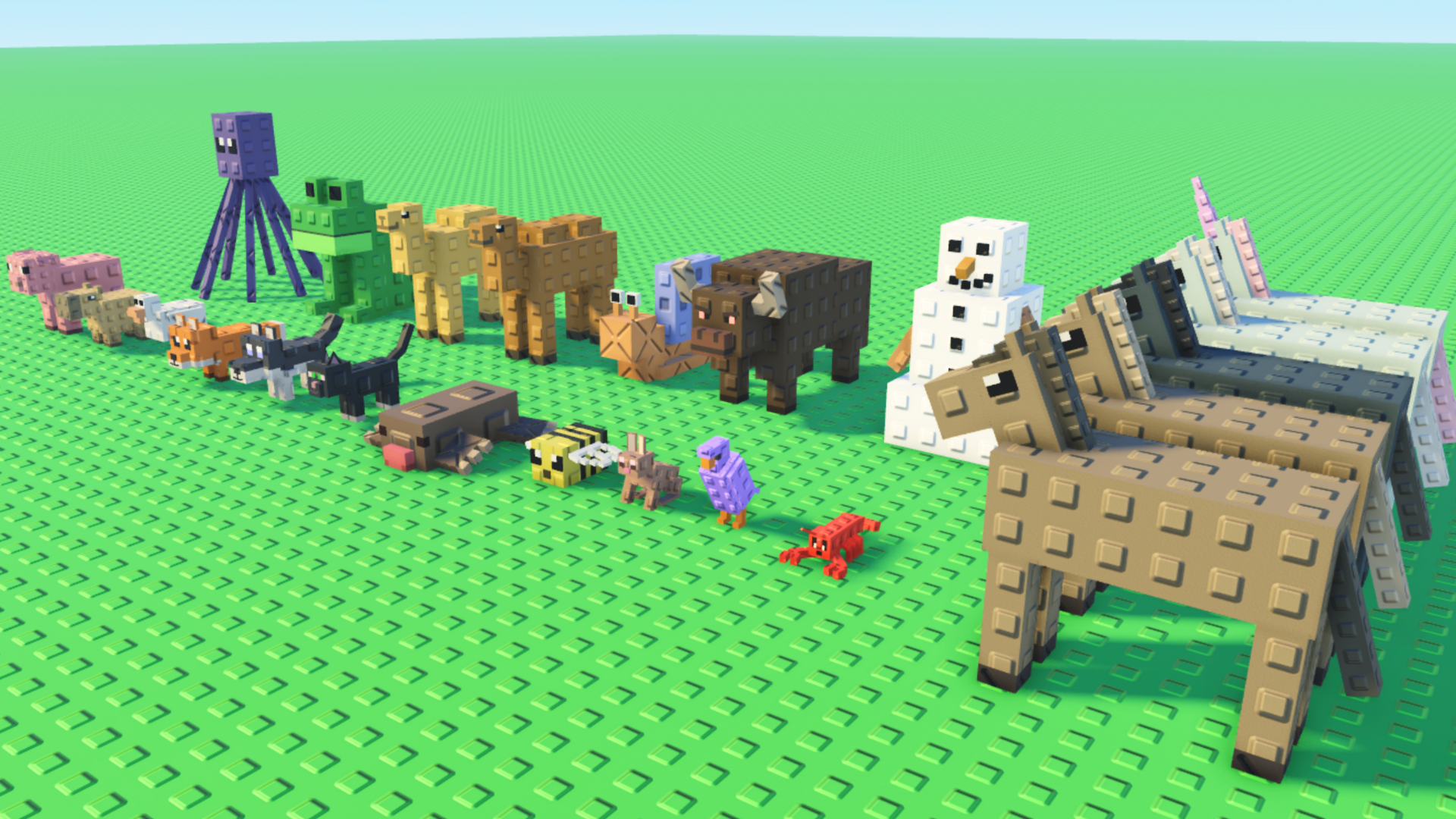 Roblox Stud Animal Asset Pack by Raphie