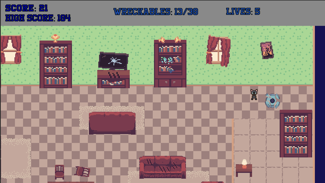 Cat Mayhem by ElliePlayground