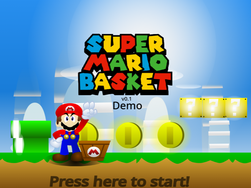 Super Mario Basket - Demo by TACTE