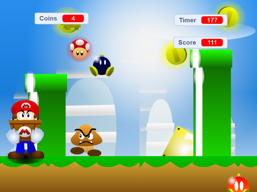 Super Mario Basket - Demo by TACTE
