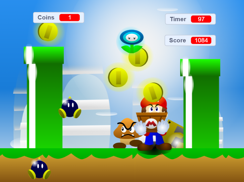 Super Mario Basket - Demo by TACTE