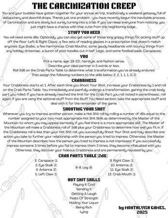 The Carcinization Creep by Monthlyish Games