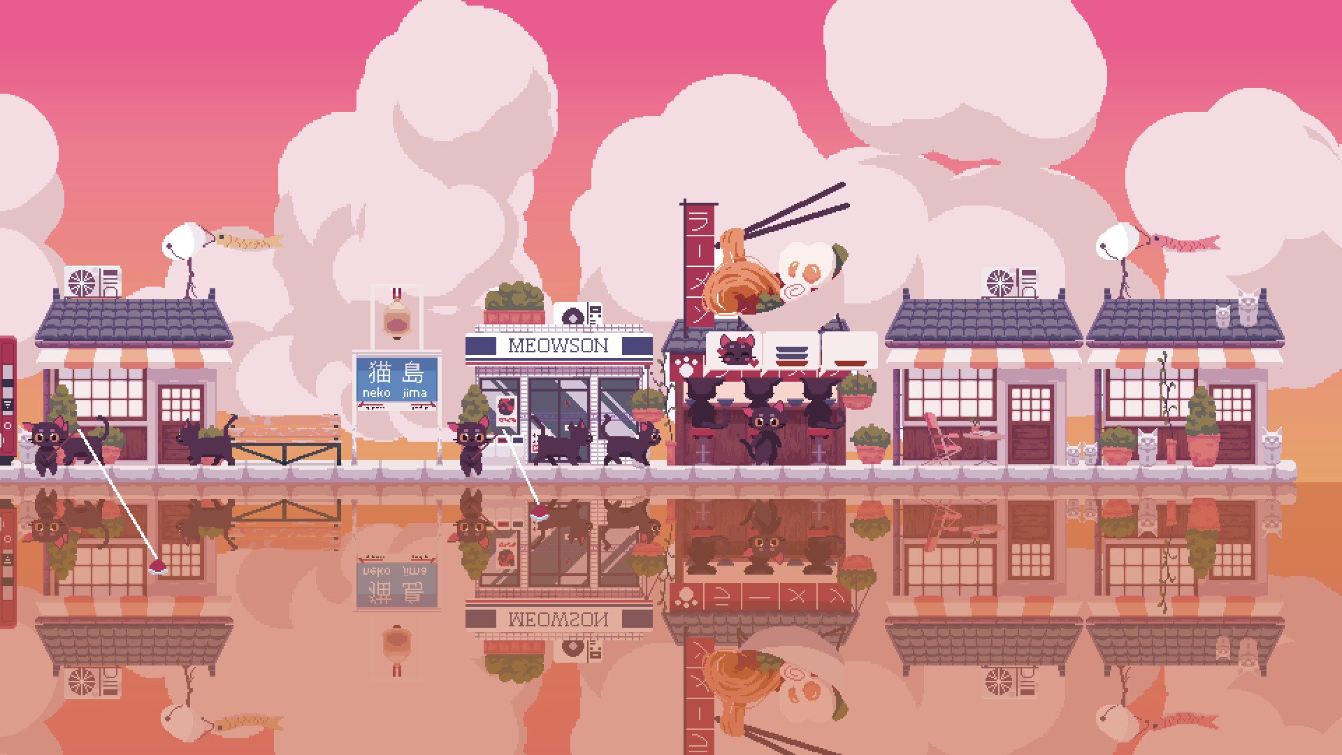 Cat Isle by domke.games, Pixel Duck