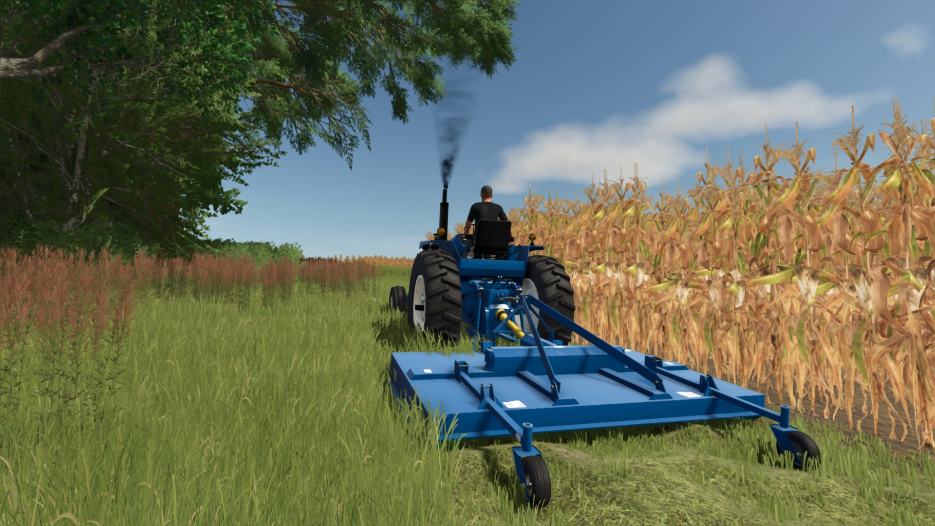 FS25 Ford 906 Brush Hog V.1.1 by Outpost Dairy