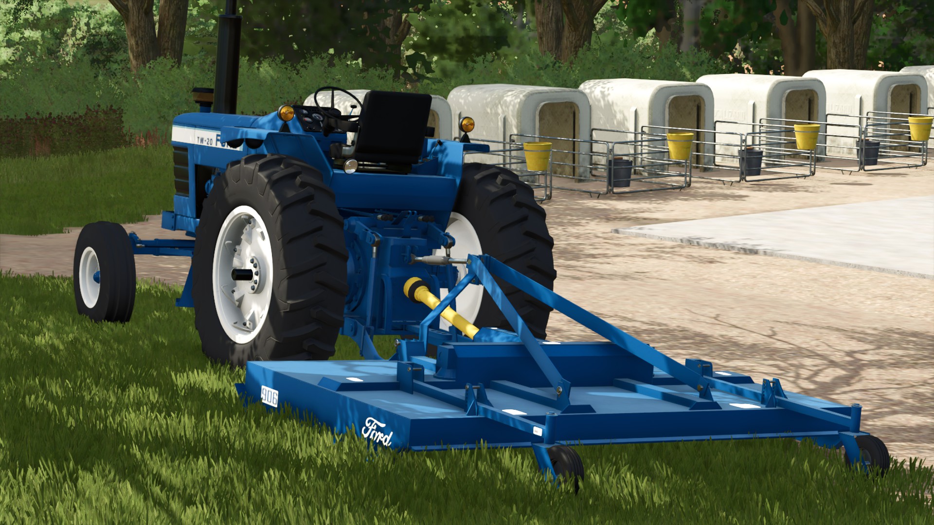 FS25 Ford 906 Brush Hog V.1.1 by Outpost Dairy