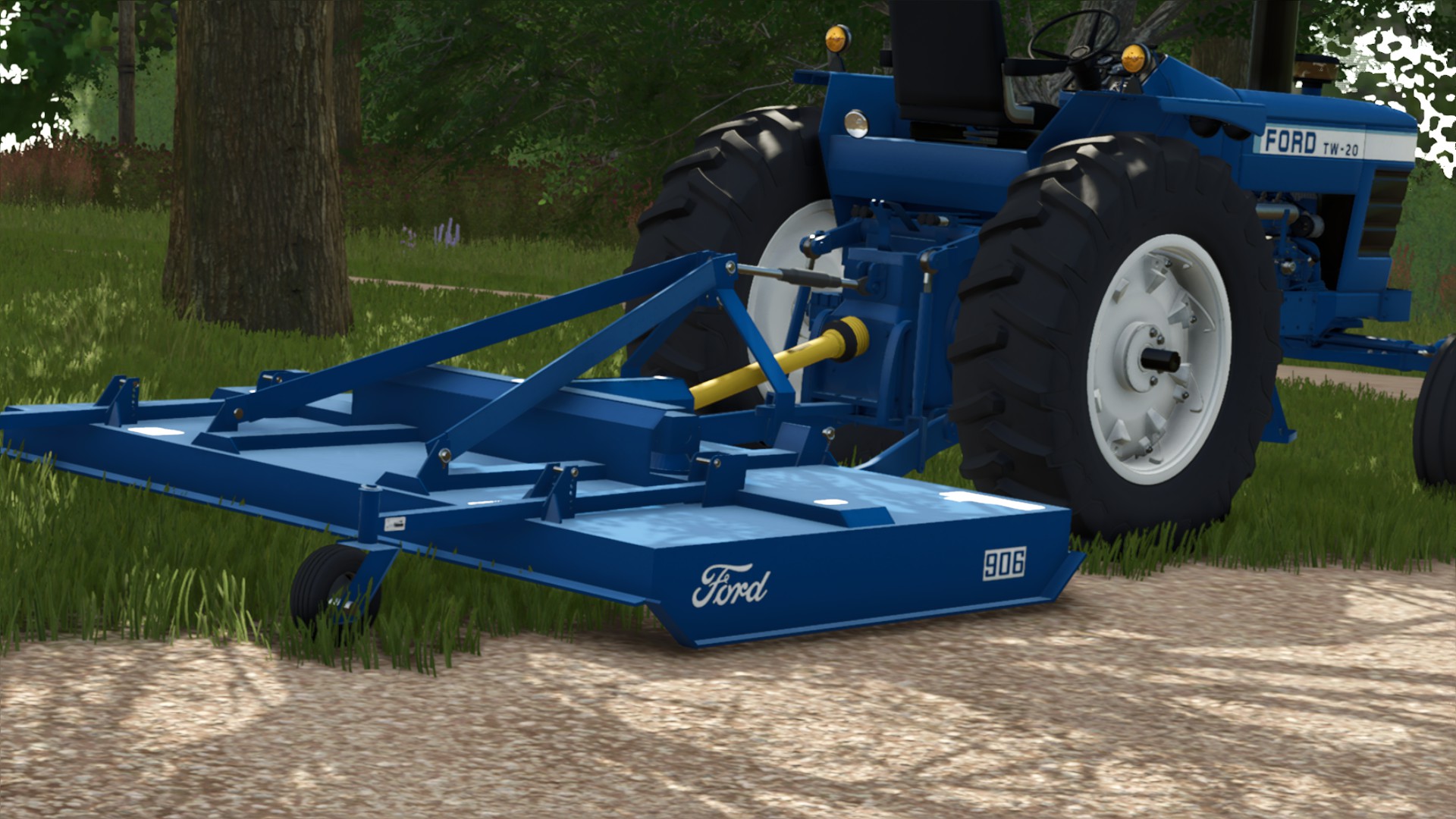 FS25 Ford 906 Brush Hog by Outpost Dairy