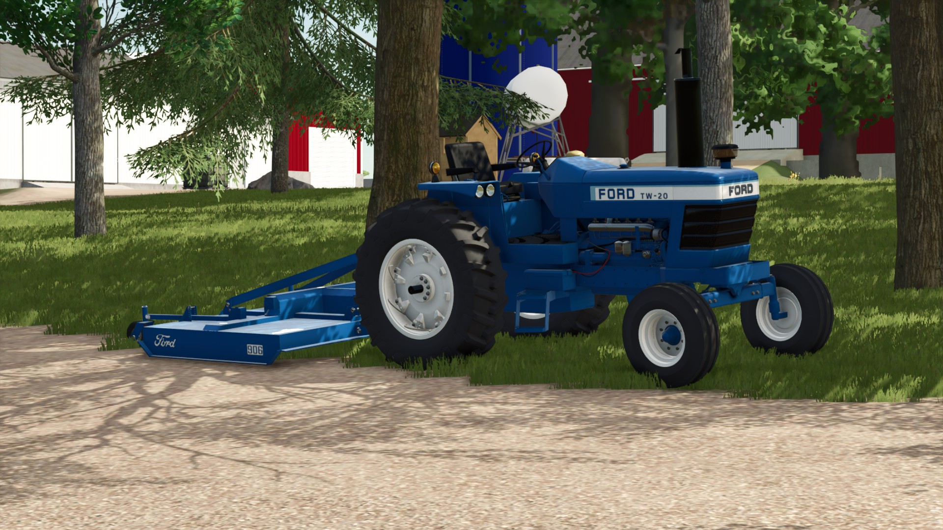 FS25 Ford 906 Brush Hog by Outpost Dairy