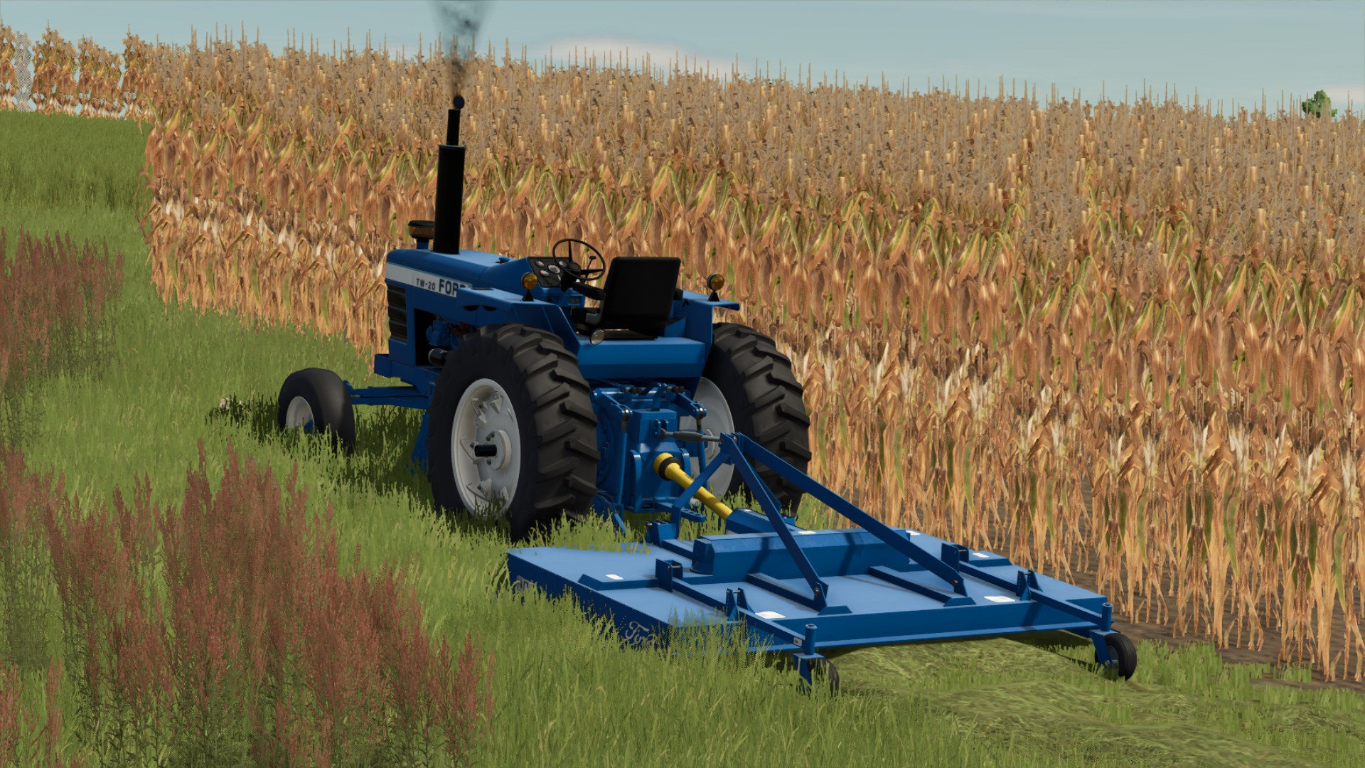 FS25 Ford 906 Brush Hog V.1.1 by Outpost Dairy
