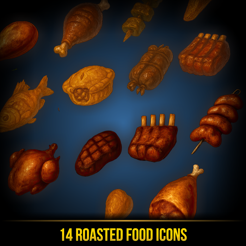 Fantasy RPG Inventory Icon Pack vol. 11 by pzUH