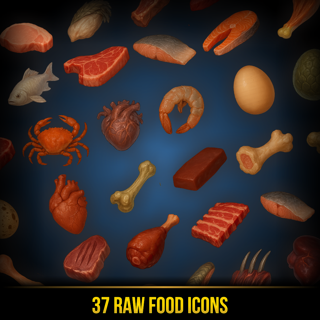 Fantasy RPG Inventory Icon Pack vol. 11 by pzUH