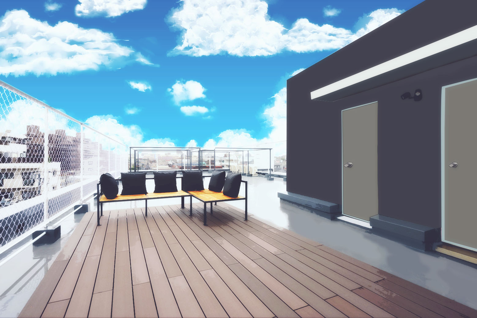 Anime Style Visual Novel Backgrounds by Mintyy Works Rosetta