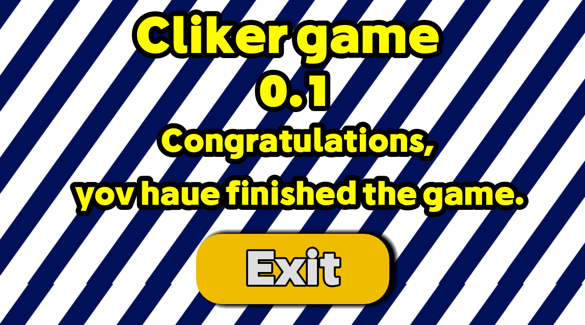 Cliker Game 0.1 by Zaki_Mir