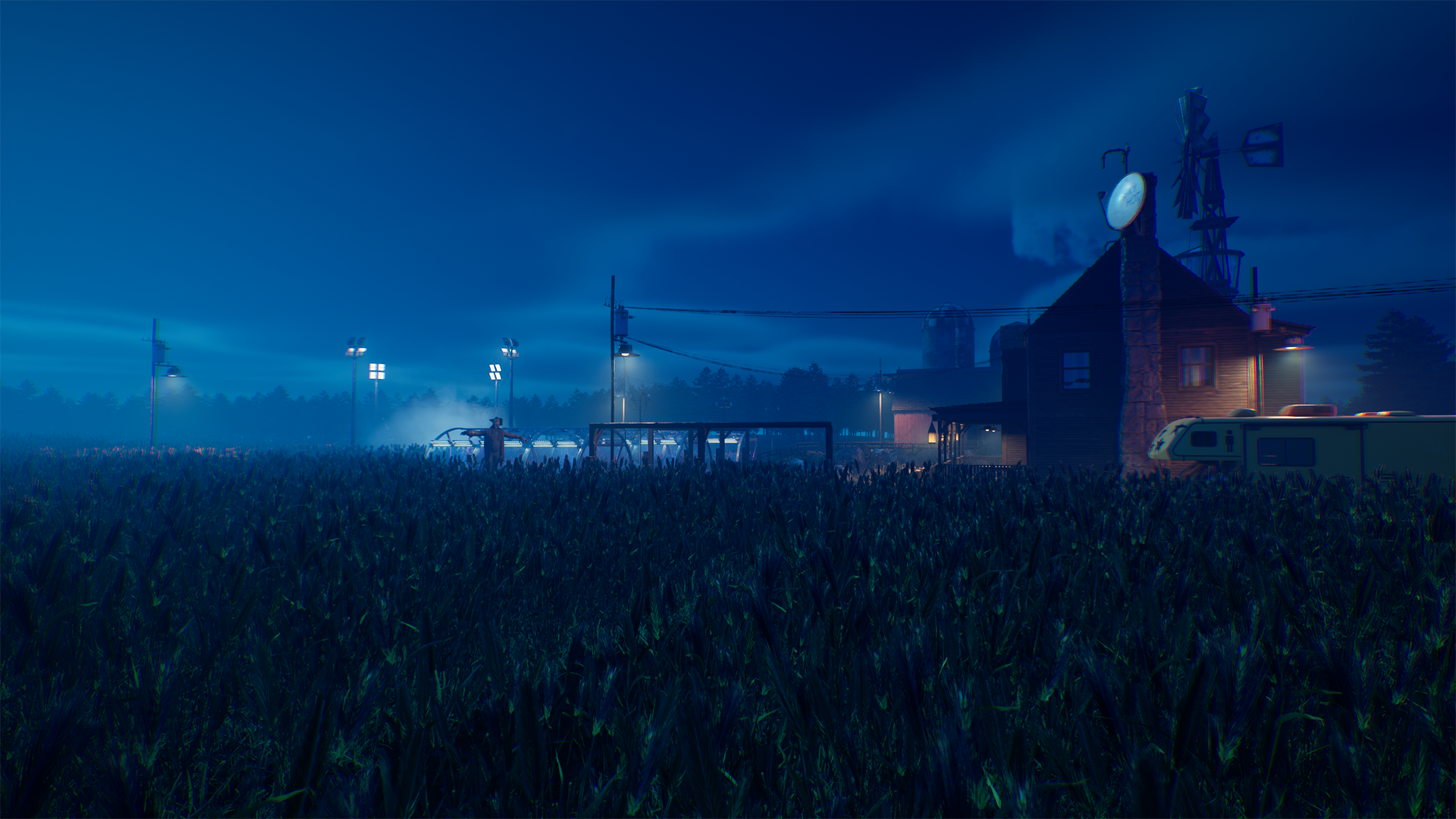 Cornfield Farm Horror Bunker – Environment Mega Pack by Vegaart