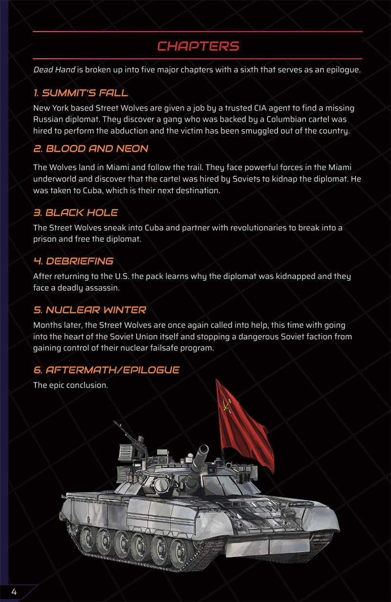 Dead Hand: A Street Wolves Campaign for Savage Worlds by Table Cat Games