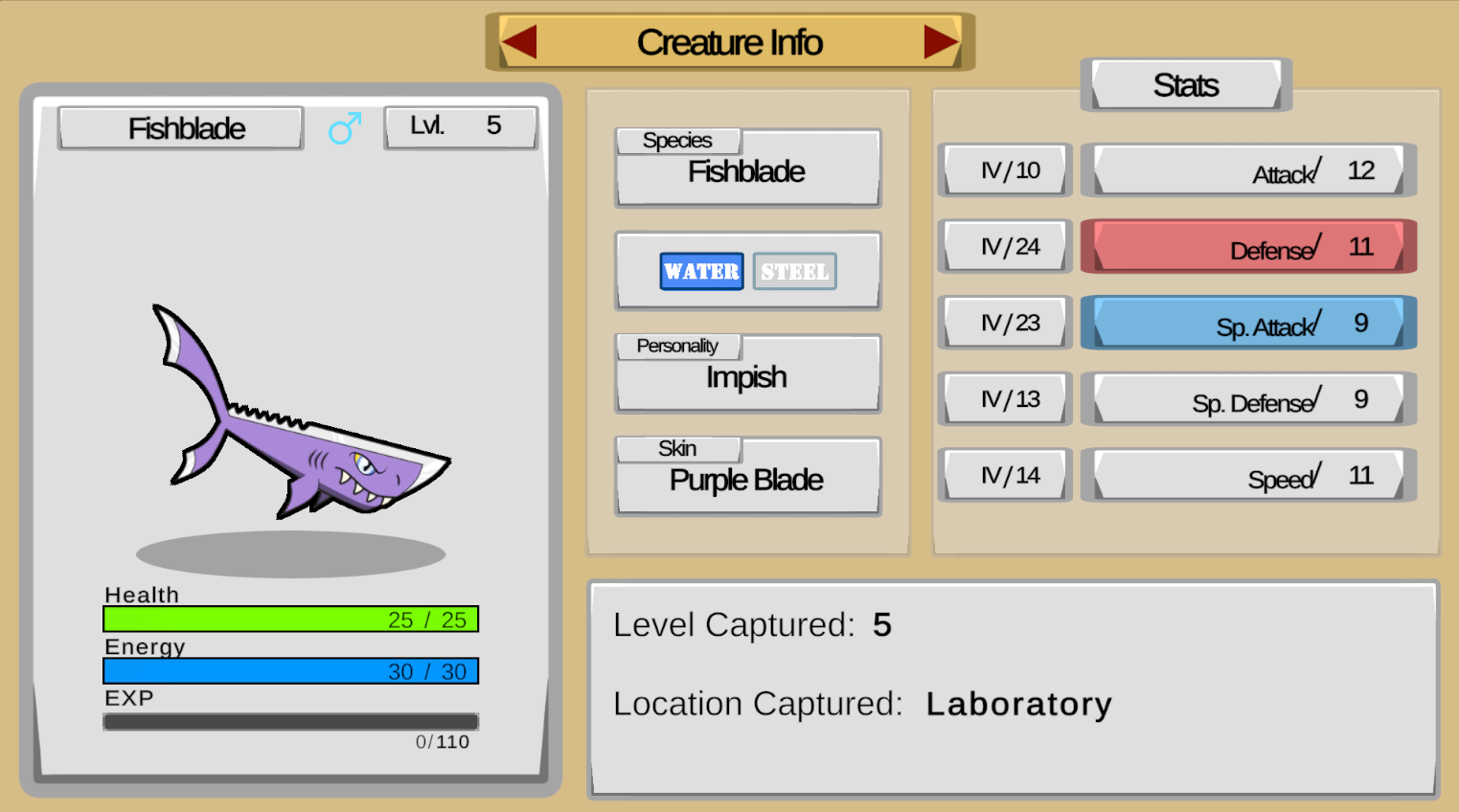 Creatures (Examples) | Game Creator 2 by McKinleyMassacre