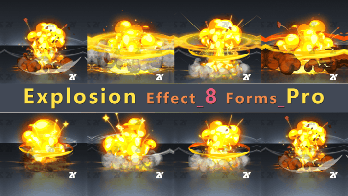 Explosion Effects_8 Forms_Pro by ZY