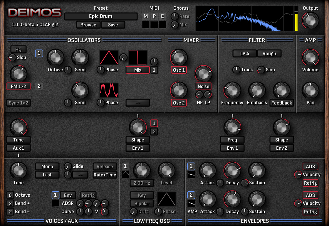 Deimos - free synthesizer - Instruments Forum - KVR Audio