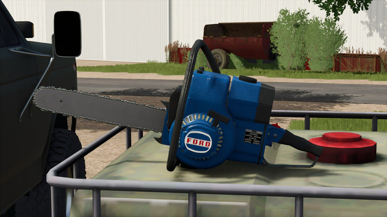 FS25 Ford Eagle Chainsaw by Outpost Dairy