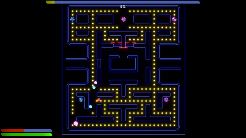 Neon Pacman by ScorpioFR