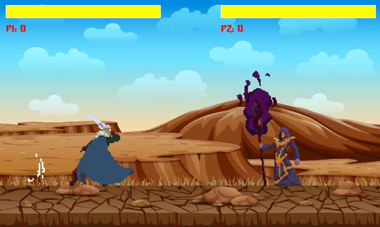 Desert Brawler: A PyGame Arcade Fighter by Malte Haller