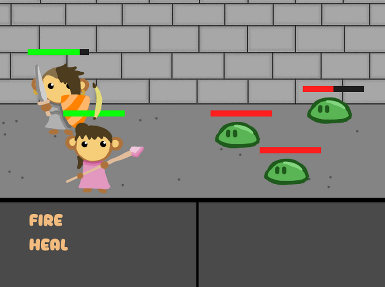 Monkey Gal Pals [Game Jam] by ShyVillainess