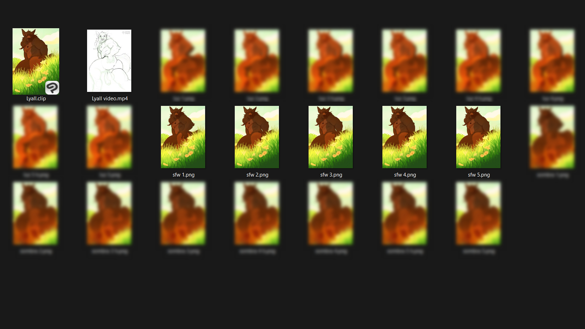 NSFW - SFW Lyall by Kai