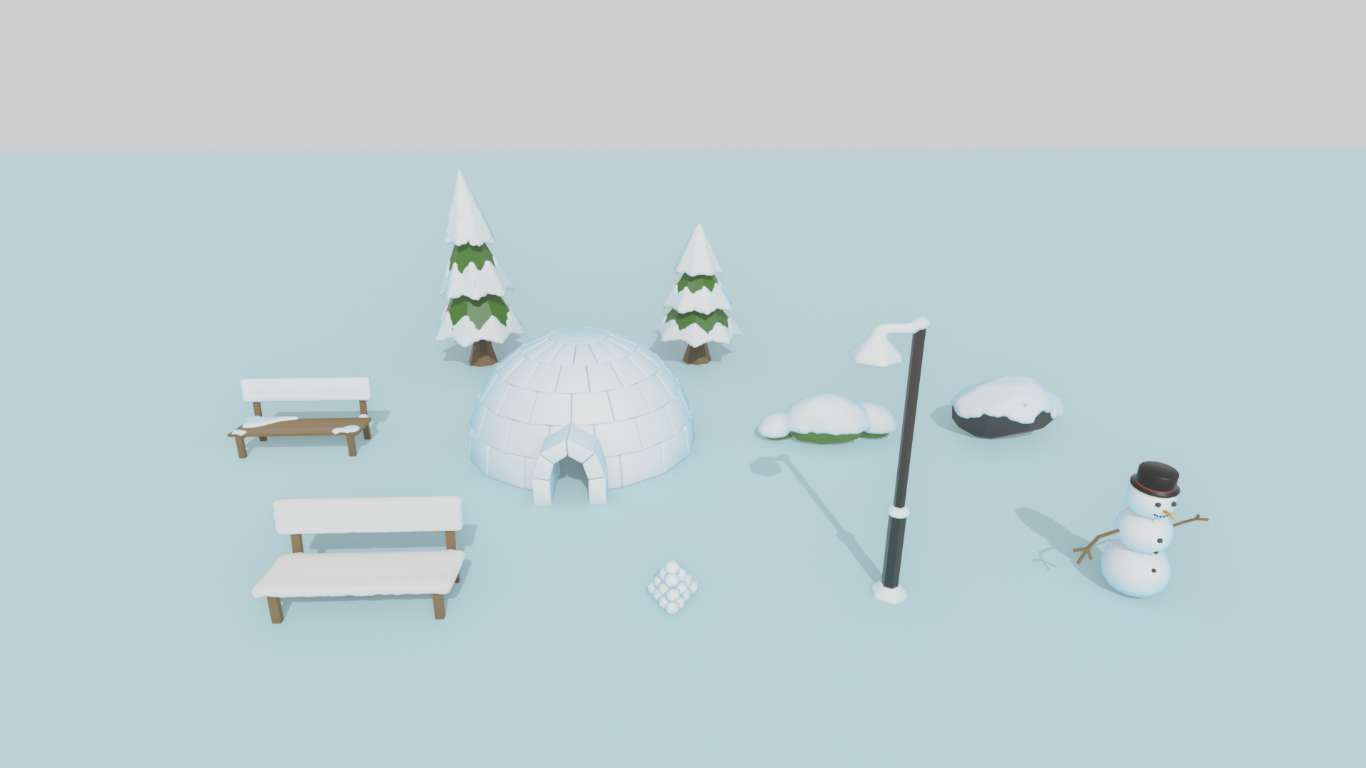 Low Poly Winter Assets Pack by Louken