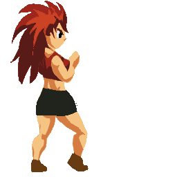 Female Action Sprite Pack by Tantemal