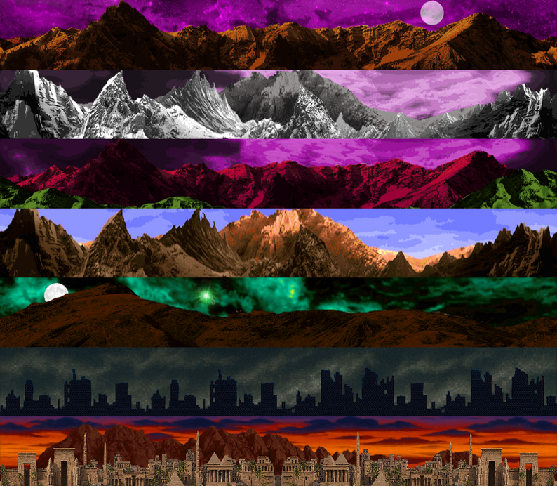 Hakros Skybox Editor (Cubemaps for DOOM, QUAKE, UNREAL, UNITY, BLENDER ...