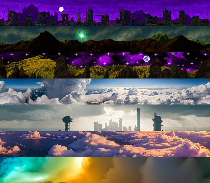 Hakros Skybox Editor (Cubemaps for DOOM, QUAKE, UNREAL, UNITY, BLENDER ...