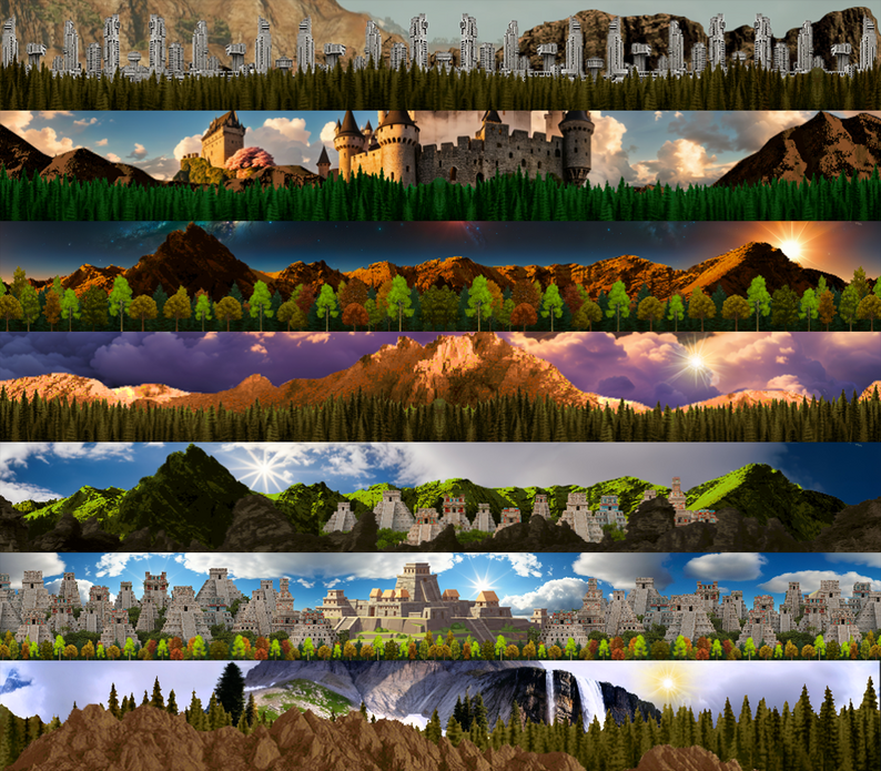 Hakros Skybox Editor (Cubemaps for DOOM, QUAKE, UNREAL, UNITY, BLENDER ...